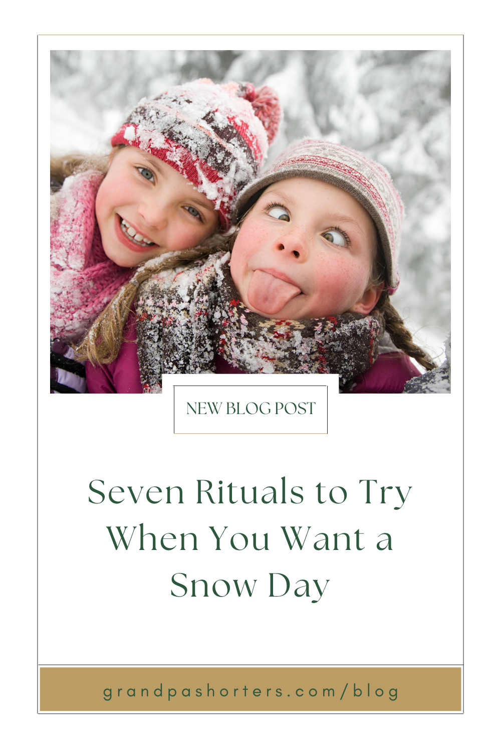 Seven Rituals to Try When You Want a Snow Day