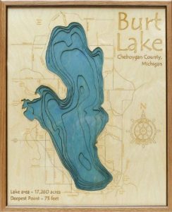 Burt Lake 3D Depth Map - Grandpa Shorters